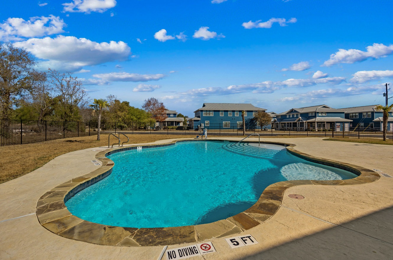 OM A14 Gruene Bridge Bungalow at Old Mills Resort | RedAwning